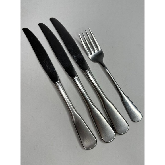 Oneida | Dining | Oneida Usa Colonial Boston Minuteman Fiddle Stainless ...